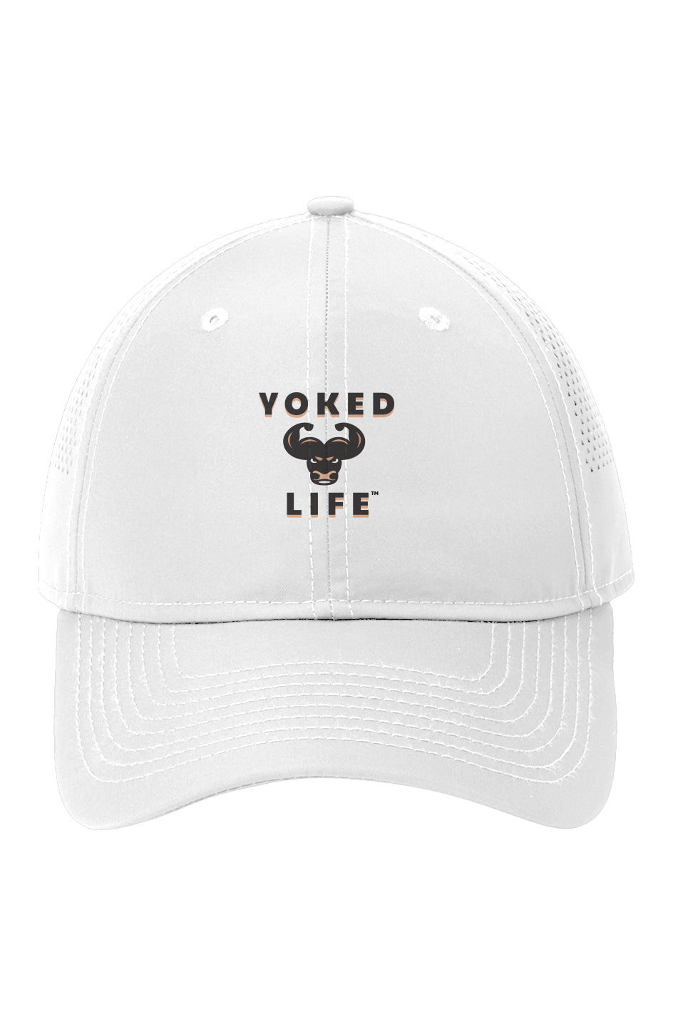 Perforated Performance Cap – YOKED LIFE